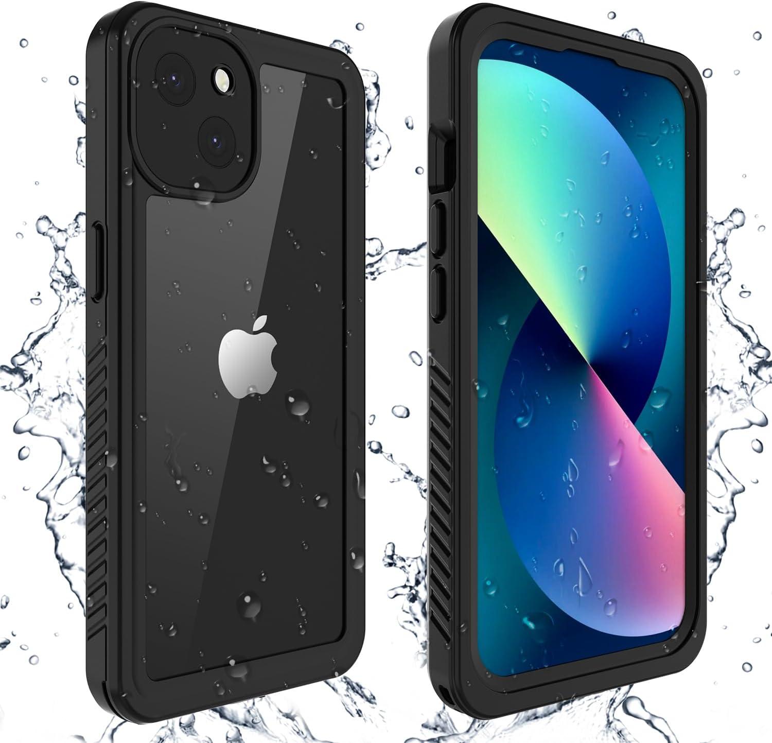 Amazon.com: SPIDERCASE for iPhone 13 Waterproof Case, [IP68 Waterproof ...