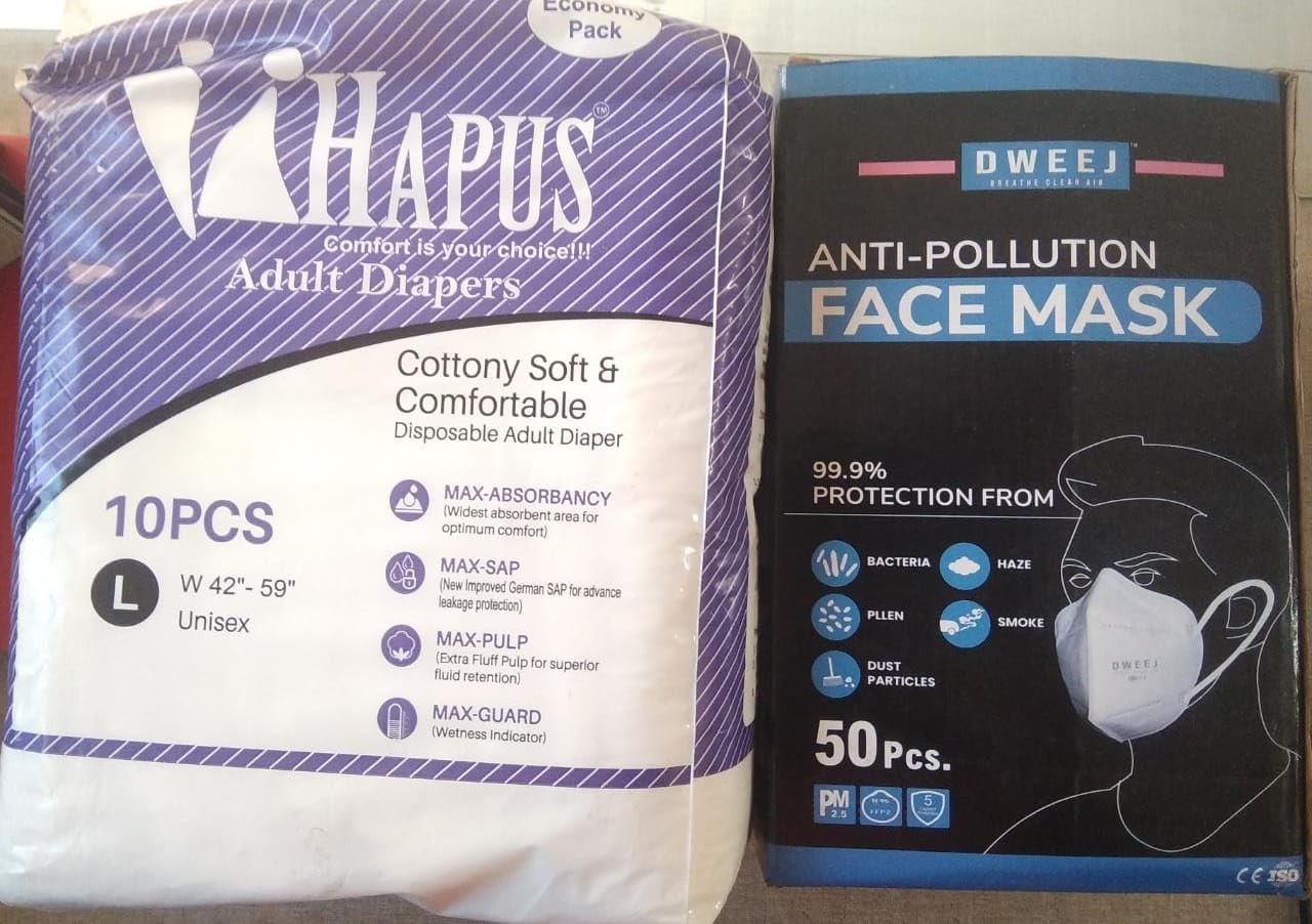 HAPUS ADULT DIAPER ECONOMY PACK STICK TYPE BUY 5 BAG GET ONE DWEEJ 95 ...