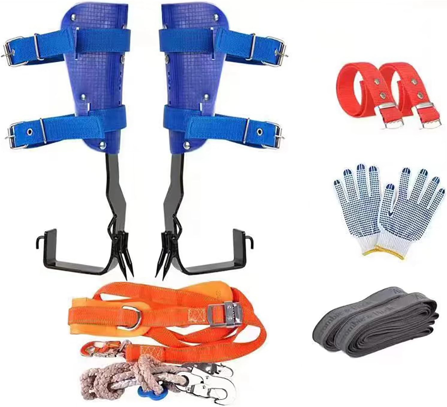 Amazon.com : Medduw Upgraded Tree Climbing Gears (Upgraded Safety Belt ...