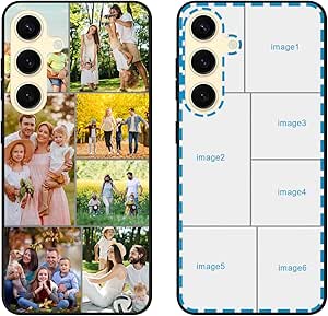 Amazon.com: Custom Phone Case for Samsung Galaxy S24 FE/S24/S24 Plus/S24 Ultra 5G Customized ...