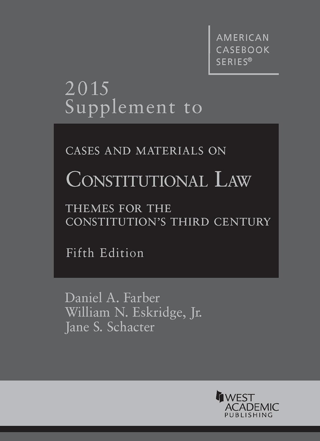 Amazon.com: Cases and Materials on Constitutional Law, 5th, 2015 ...