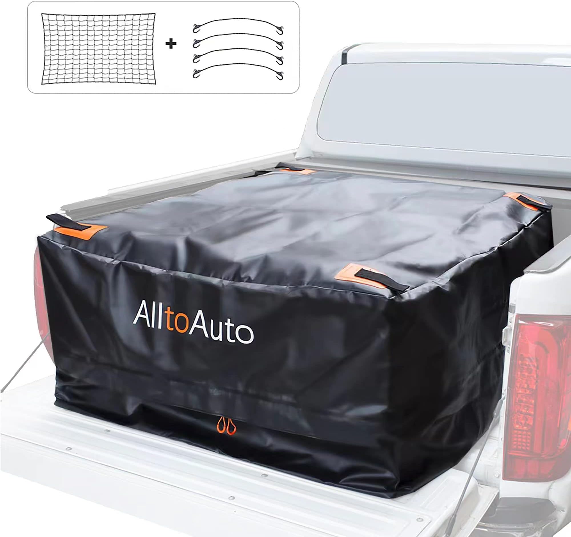 Amazon.com: KYX 100% Waterproof Truck Bed Cargo Bag with Cargo Net, 26 ...