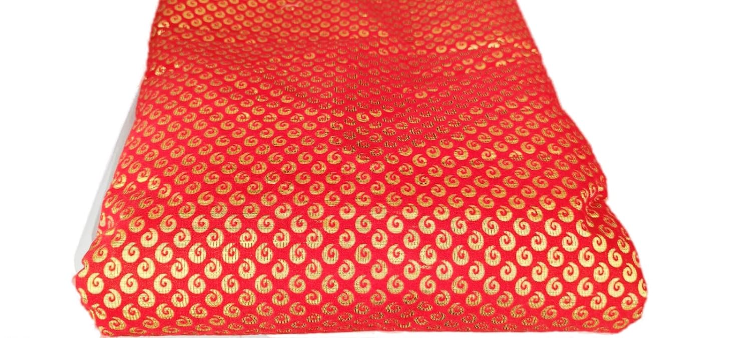 Radha Printed Puja Cloth ATAR Aasan for Pooja and Mandir I 100% ...