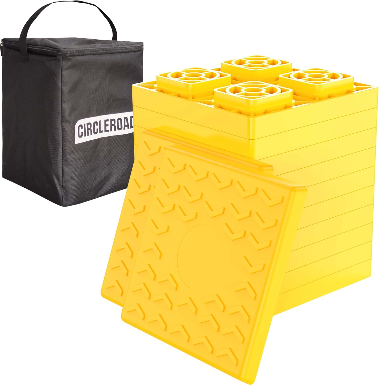 Amazon.com: CircleRoad Heavy Duty RV Leveling Blocks 12 Pack ...