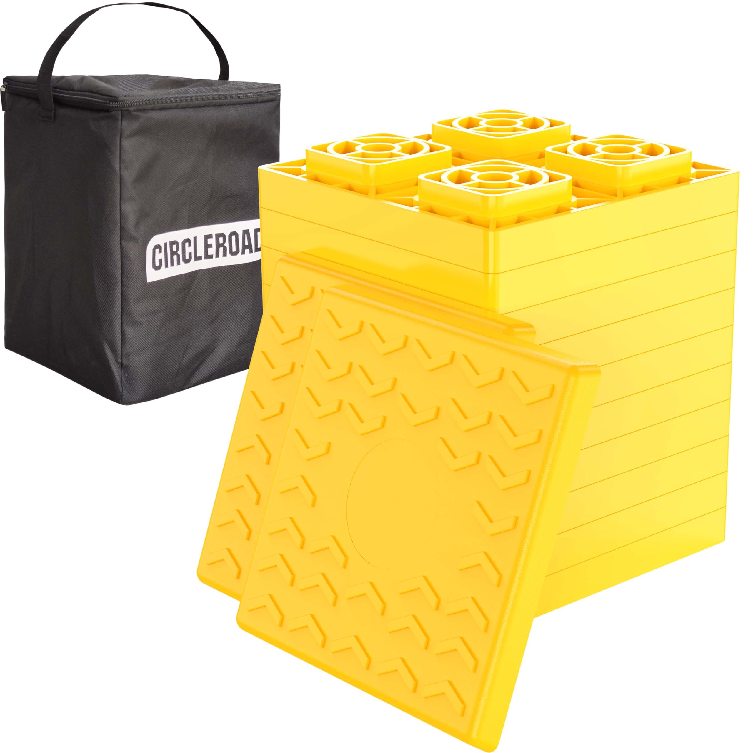 Snapklik.com : CircleRoad Heavy Duty RV Leveling Blocks 12 Pack ...
