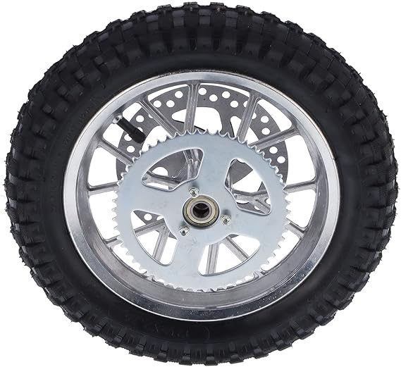 Amazon.com: 3.00-12 Dirt Bike Tire And Rim,Mini Bike Rear Wheel Pocket ...