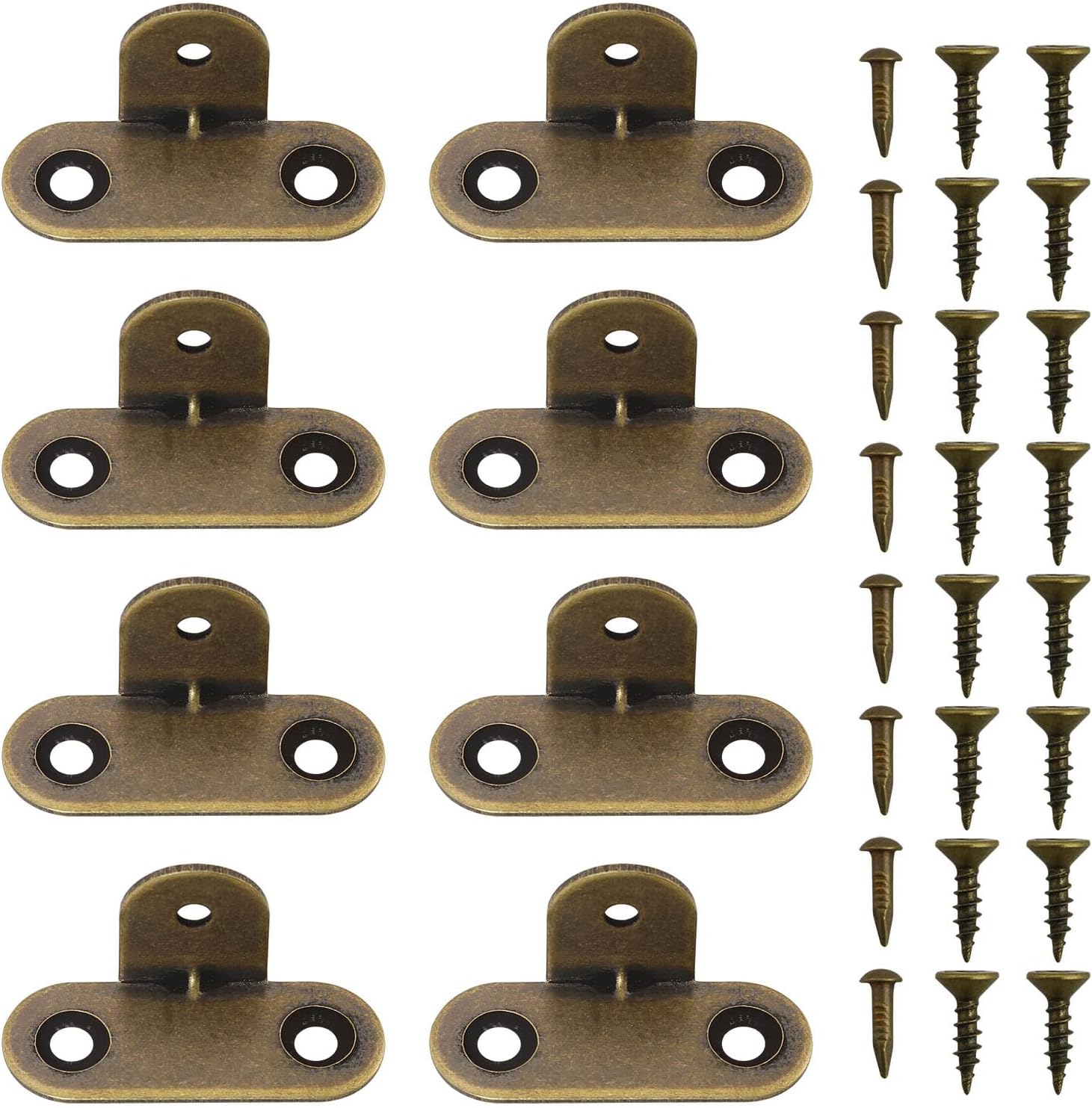 Amazon.com: ITROLLE 8PCS 90 Degree Copper Corner Code Metal Corner ...