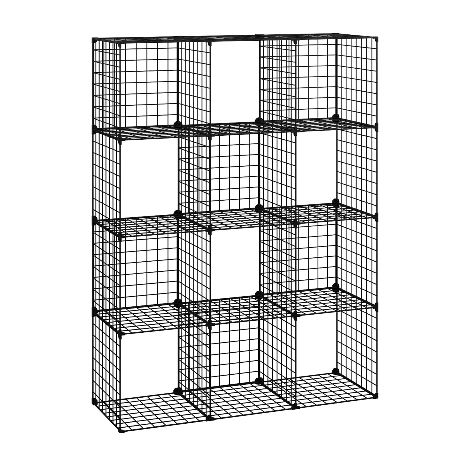 Buy MAGINELS Wire Cube Storage Metal Grid Organizer 12 Cube Modular buy-maginels-wire-cube-storage-metal-grid-organizer-12-cube-modular