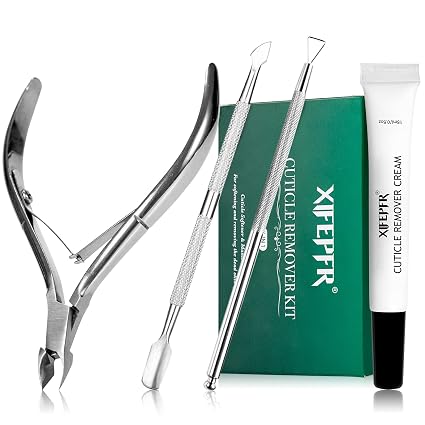 Amazon.com : XIFEPFR Cuticle Remover Kit, Cuticle Remover Cream ...