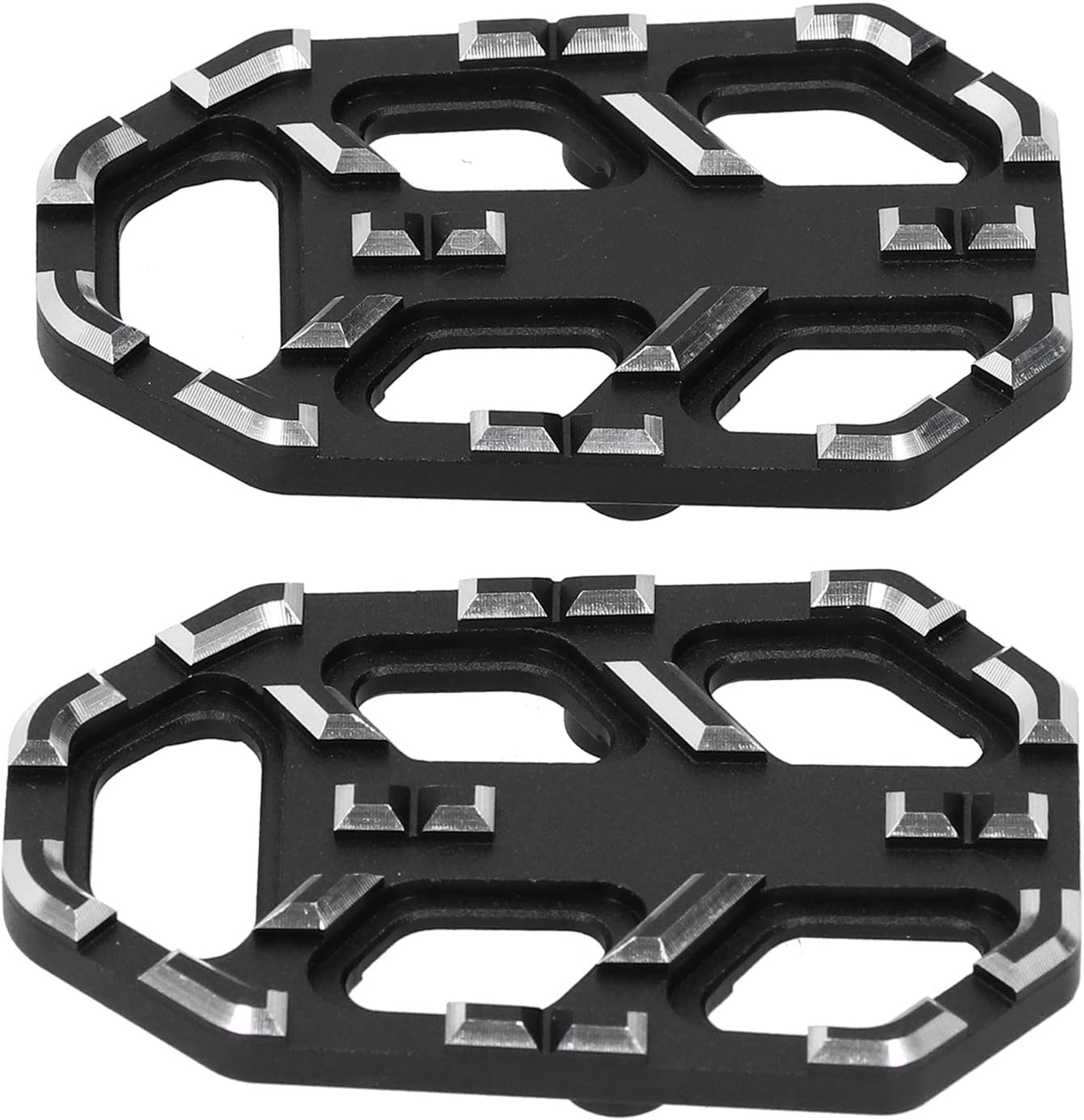 Amazon.com: Motorcycle Foot Rest Plate,Pair Motorcycle Front Footrest ...