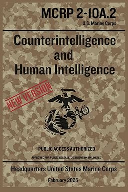 Counterintelligence and Human Intelligence | USMC Manual: USMC ...