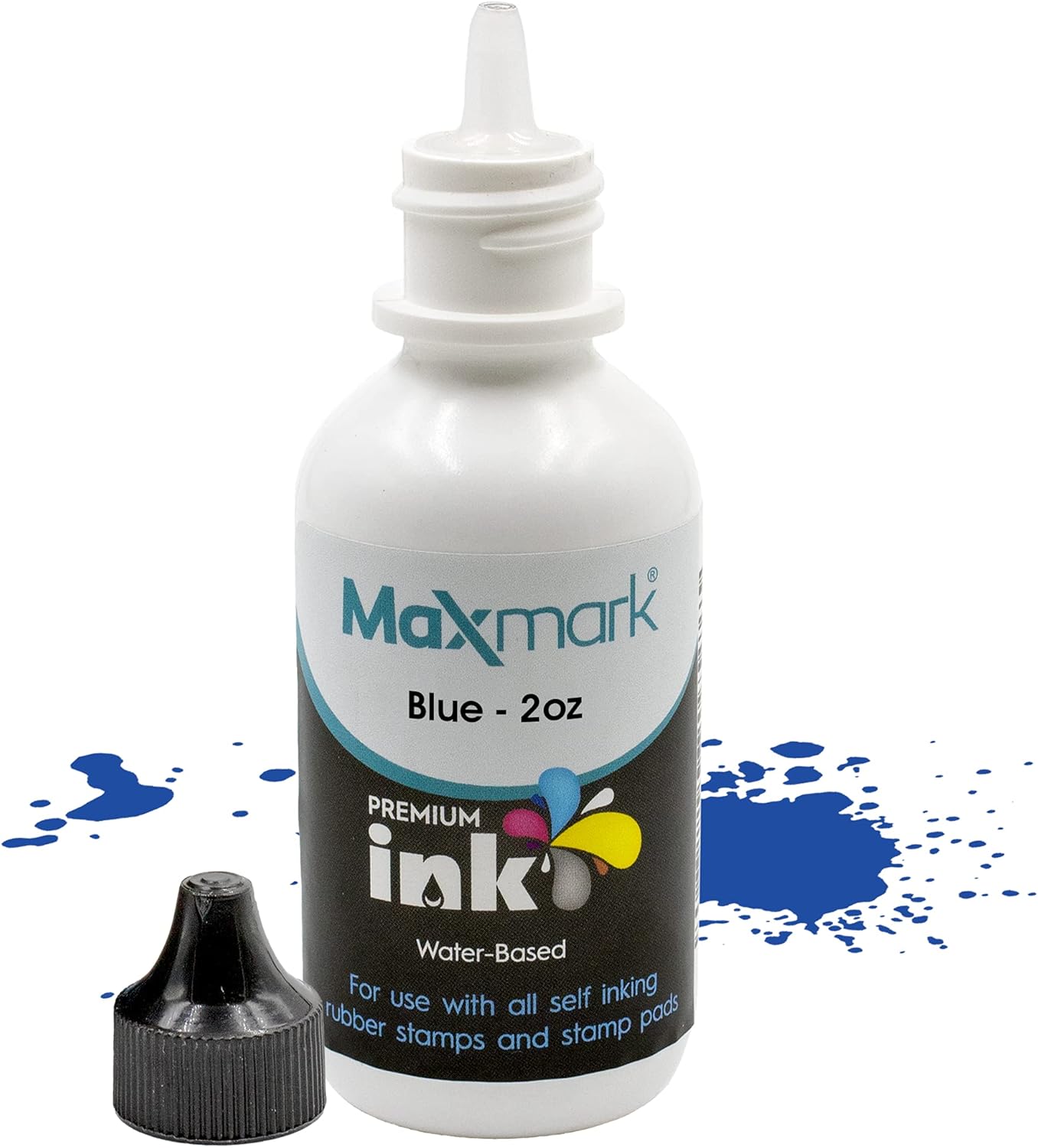 Buy MaxMark Premium Refill Ink for self Inking Stamps and Stamp Pads ...