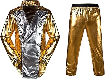 Personalize custom For MJ Michael World Tour Gold History Jacket with ...