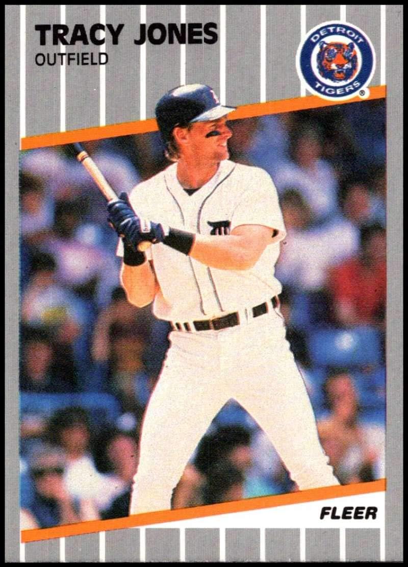 Amazon.com: 1989 Fleer Update Baseball #U-31 Tracy Jones Detroit Tigers ...
