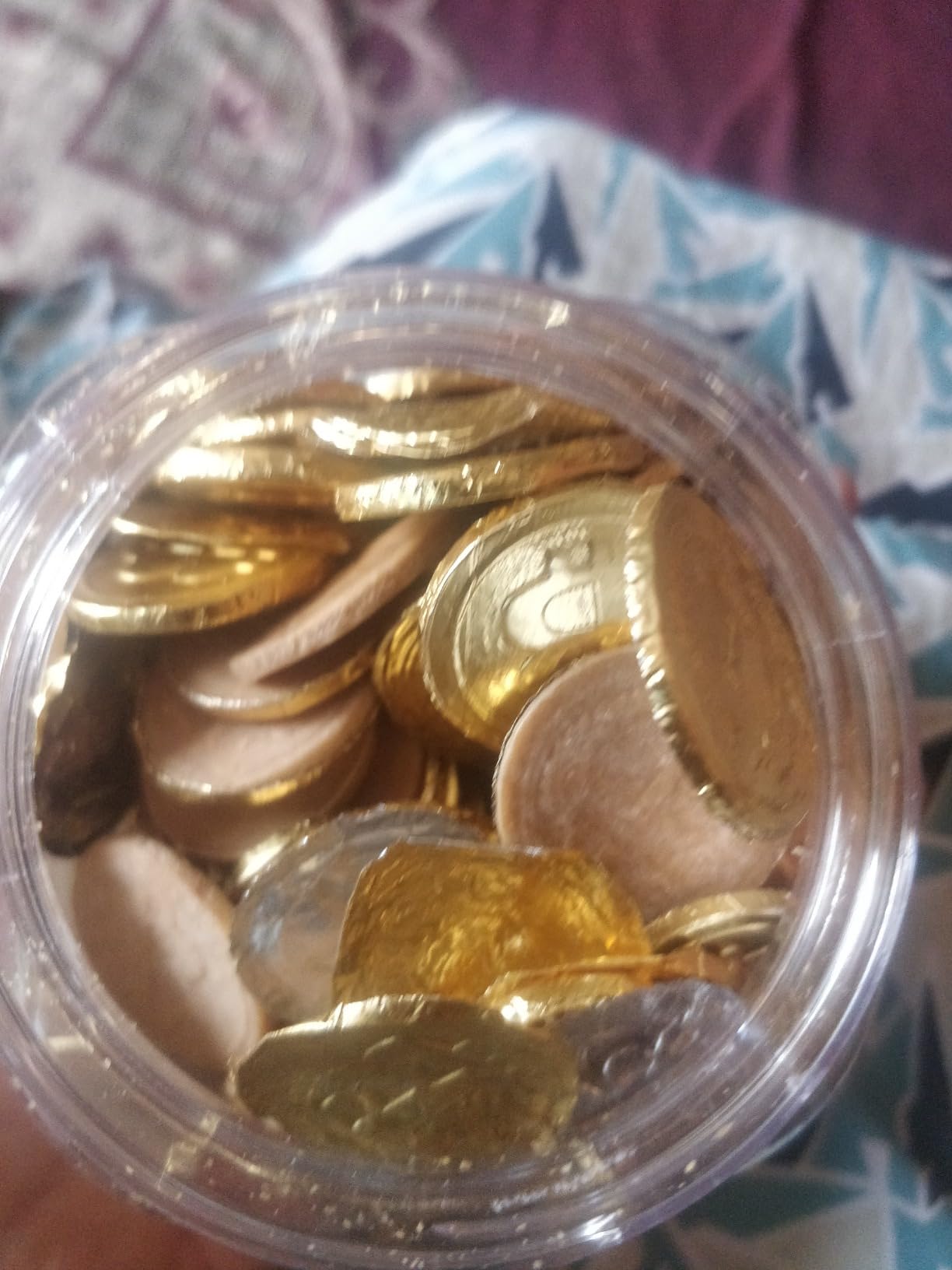 Organic Nature Gold Coin Milk Chocolates/Chocolate Coins Gift pack (Jar ...