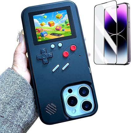 Amazon.com: ERAKOLE Game Phone Case for iPhone 6/6S/7/8 Retro Video ...