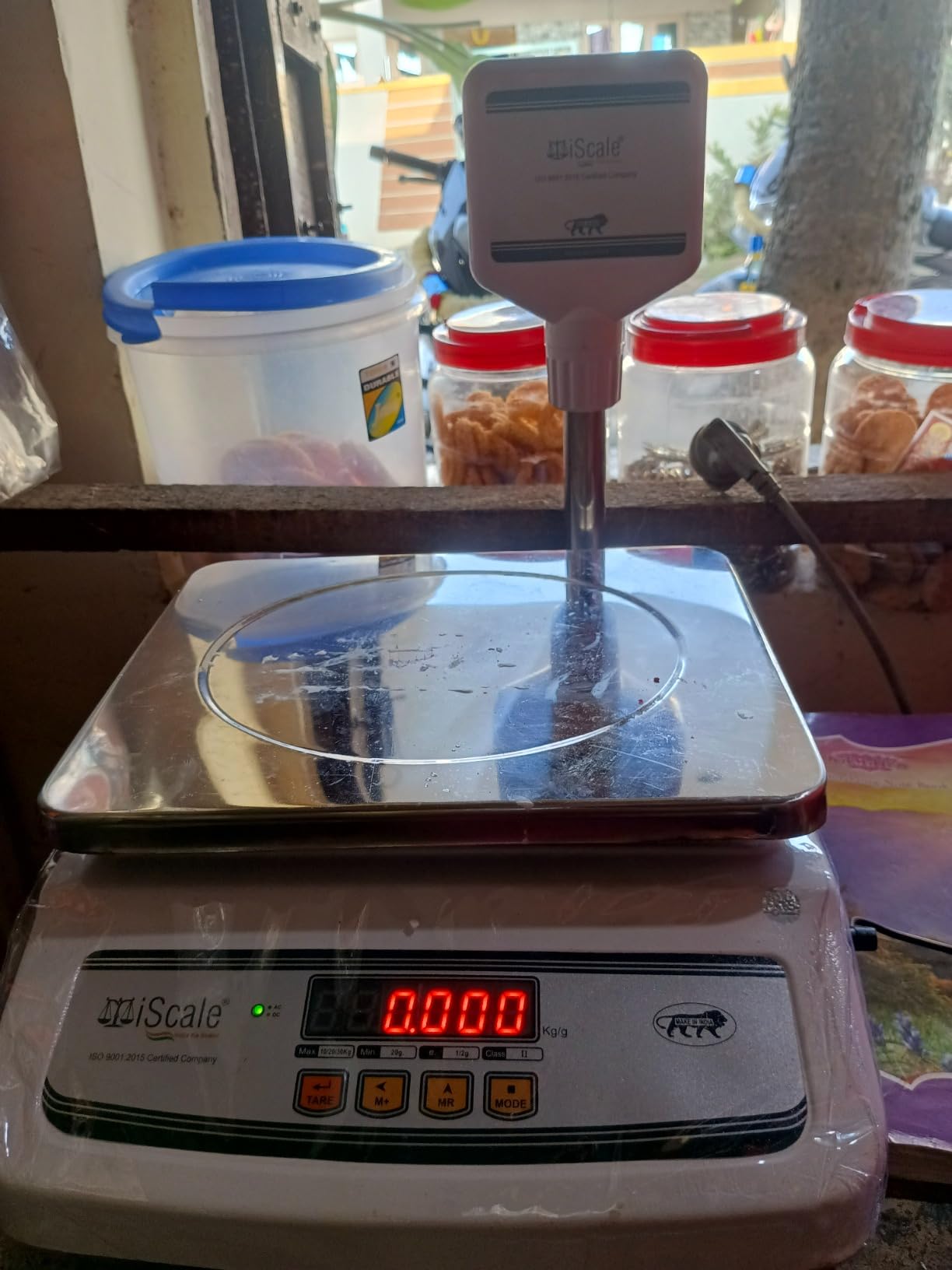 iScale i-01, 30kg x 2g Electronic Weighing Machine/Weighing Scale with ...