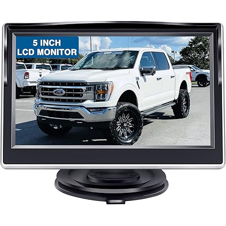 Amazon.com: Backup Camera Monitor,RAAYOO S5-001 5 inch High Definition ...