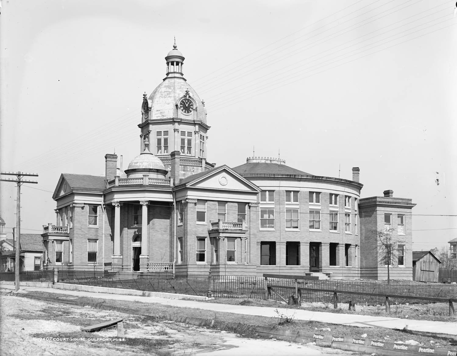 Amazon.com: Poster - Gulfport Mississippi Courthouse 24 X 19 ...
