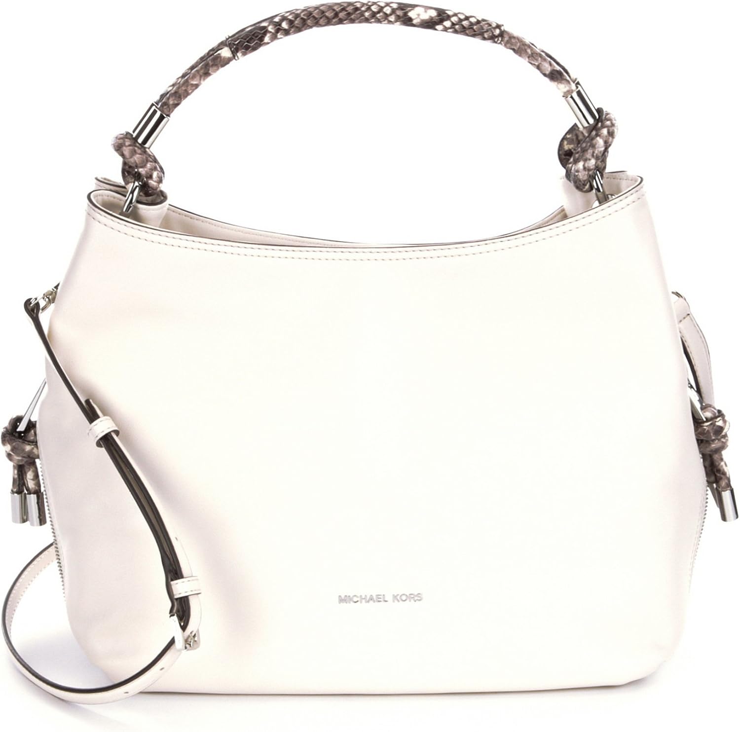 Michael Kors Isabel Large Convertible Shoulder Bag ecru: Handbags ...