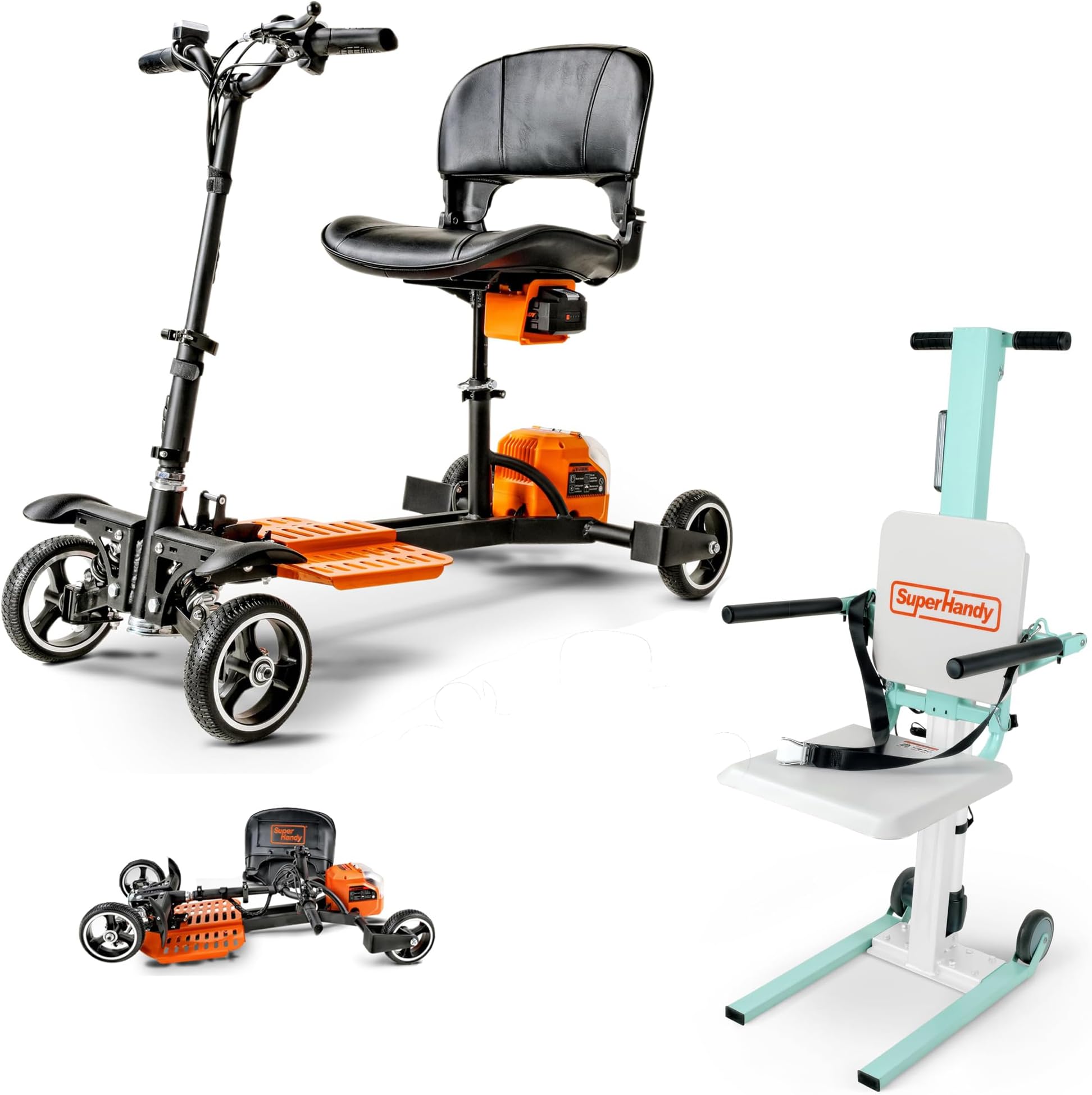 Amazon.com: SuperHandy Passport Pro Mobility Scooter - Foldable ...