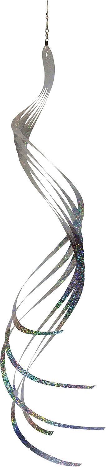 Amazon.com: In the Breeze Mylar Spinner Wave Spinner — 40" Long : Patio ...