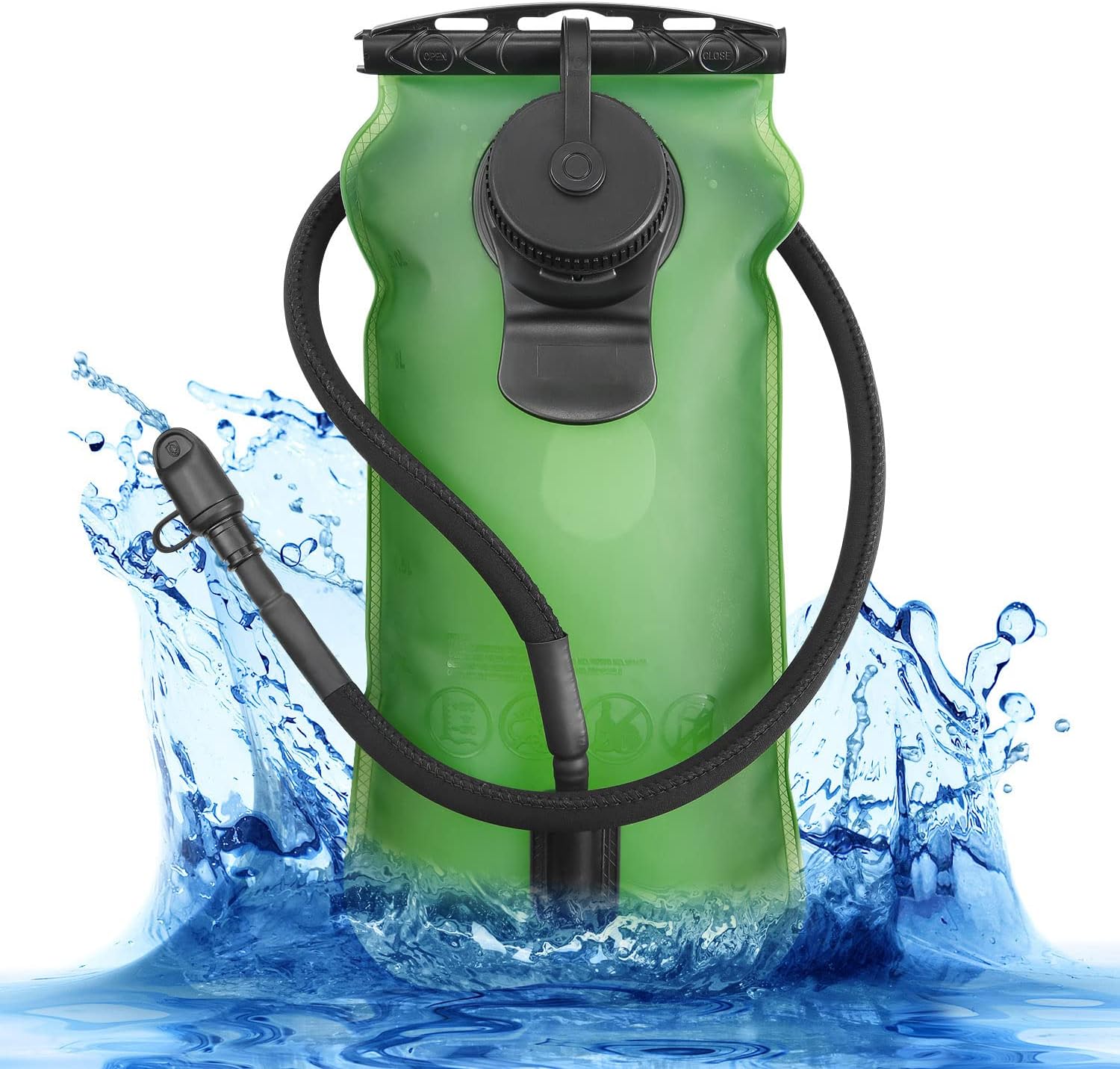 Amazon.com : KUYOU Hydration Bladder, 3 Liter Water Bladder Leakproof ...