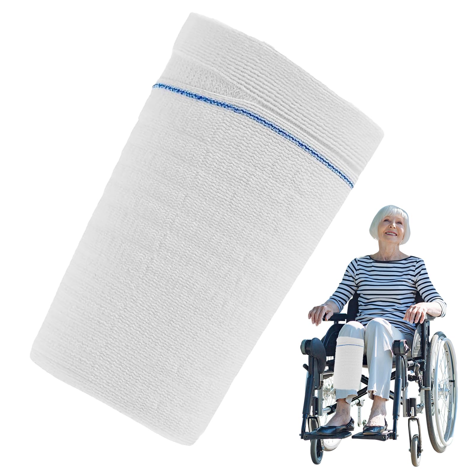 Catheter Leg Bag Holder, Leg Holders Reusable Elastane Stitched Wrapped ...