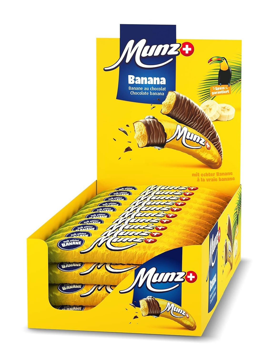 Swiss Chocolate | MUNZ Chocolate Bananas with Real French Polynesia | Ubuy
