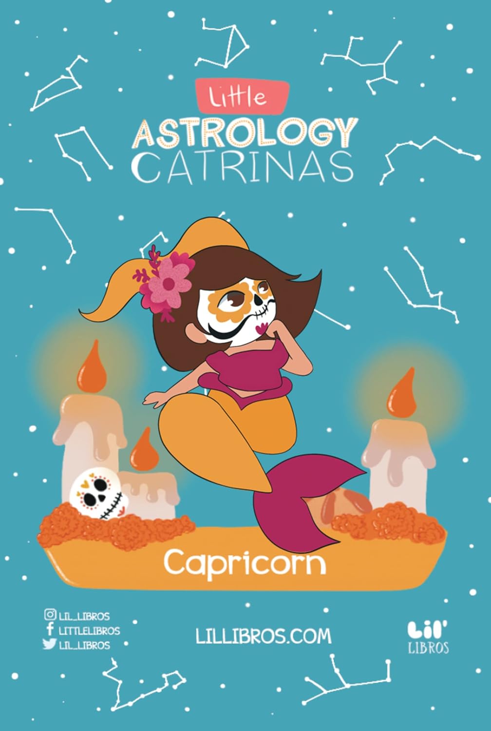 Amazon.in: Buy Little Astrology Catrinas: Capricorn Enamel Pin Book ...