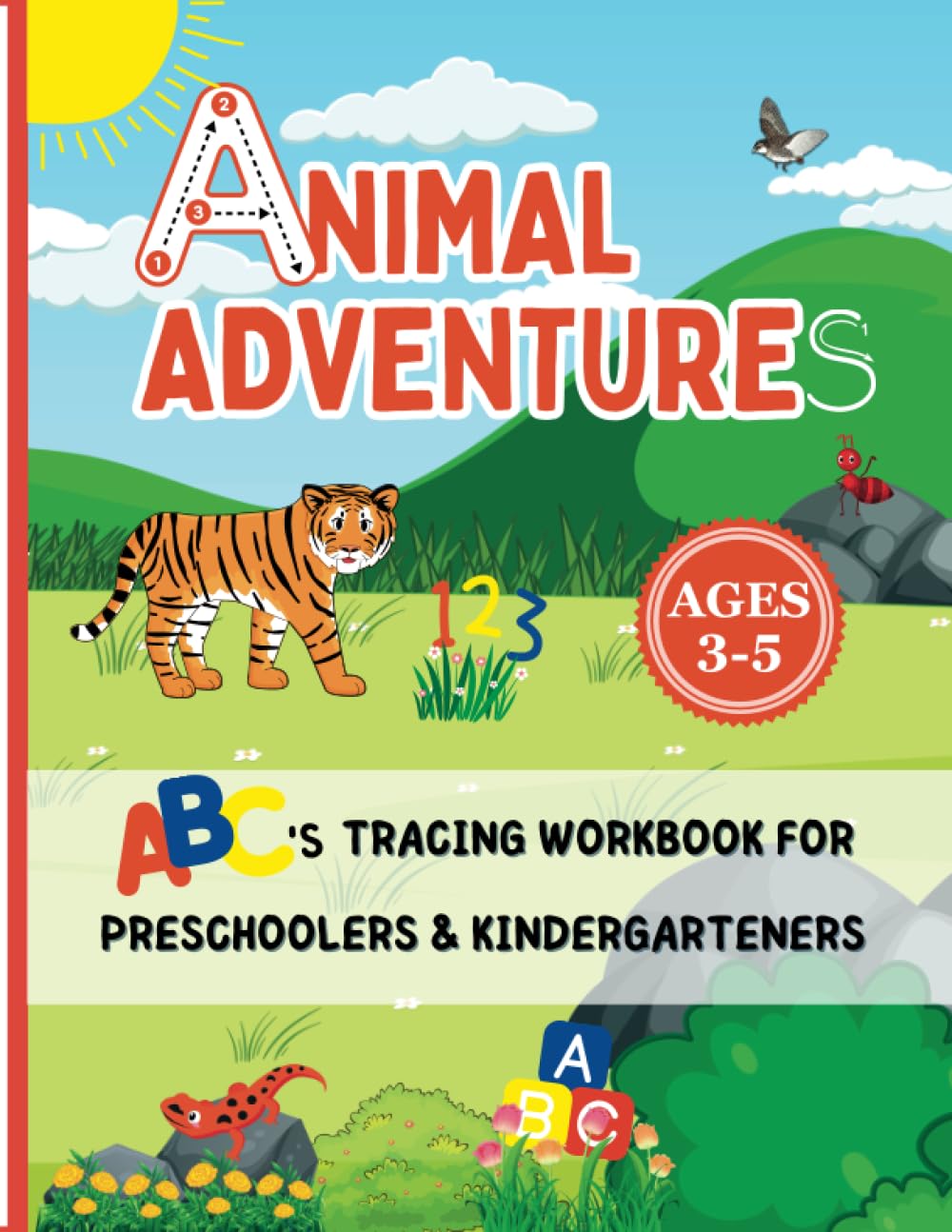 Animal Adventures: ABC's Tracing Workbook for Preschoolers ...