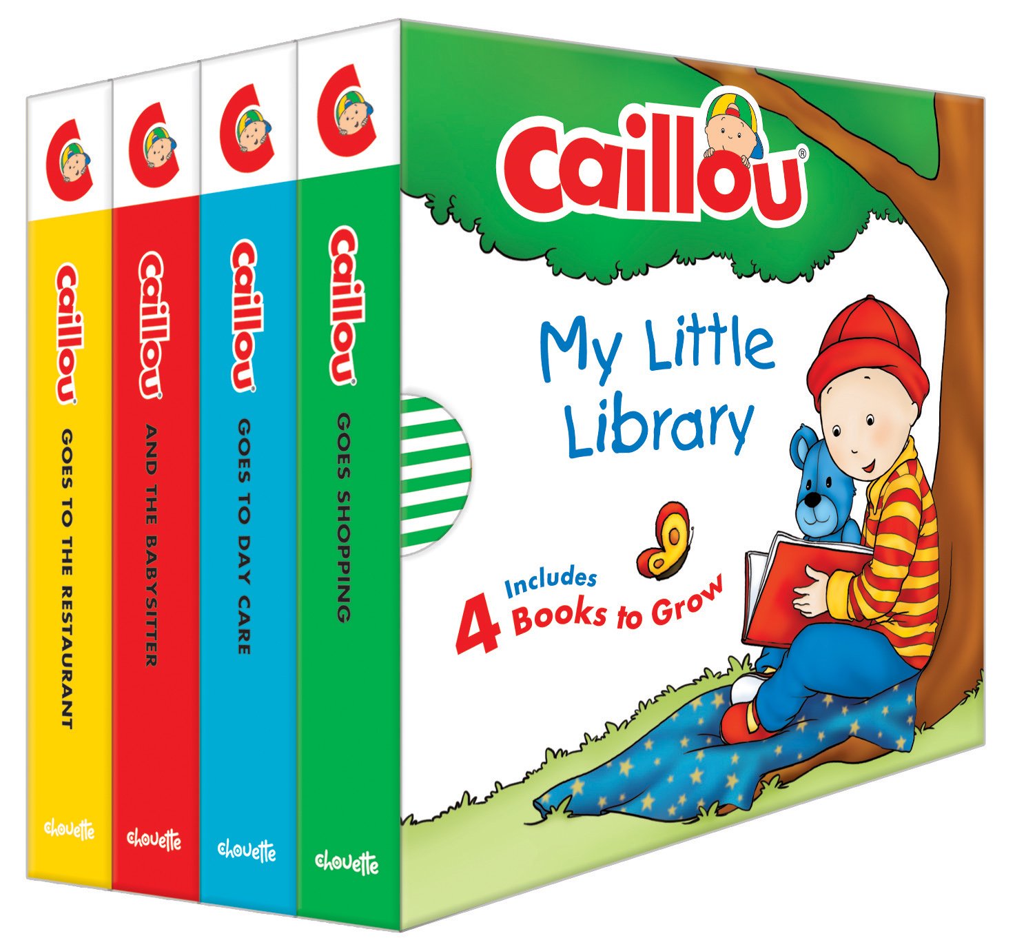 Caillou: My Little Library: Includes 4 Board Books: Kary, Brignaud ...