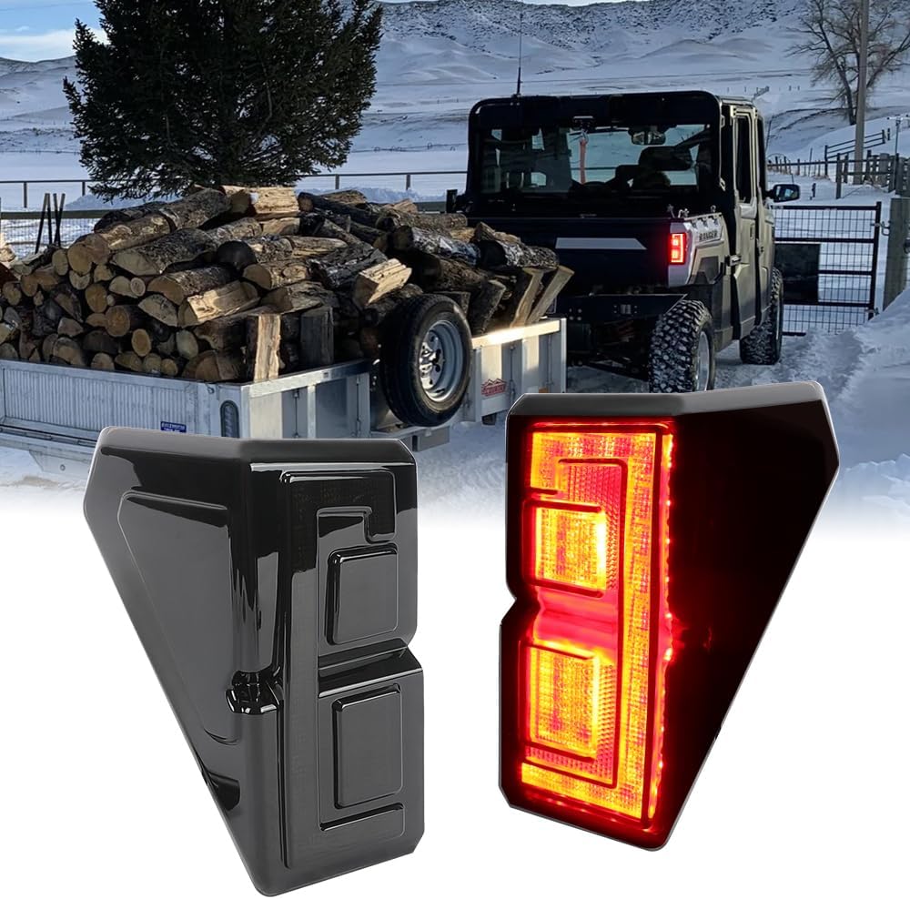 Amazon.com: AUTOKAY UTV Rear Tail Light Left & Right for Polaris Ranger ...