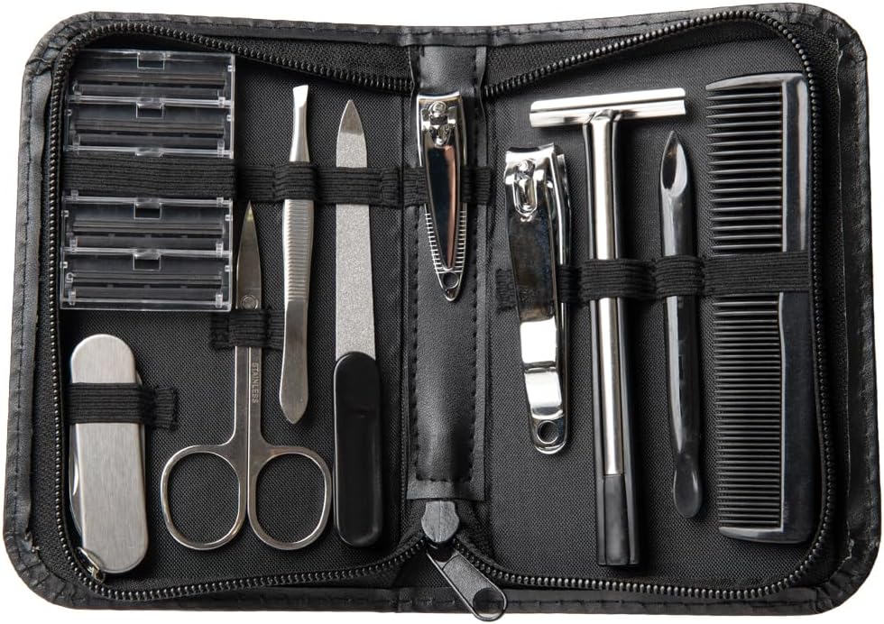 Amazon.com: Trim Men Men's Essential Grooming Kit, Travel Set, Nail ...