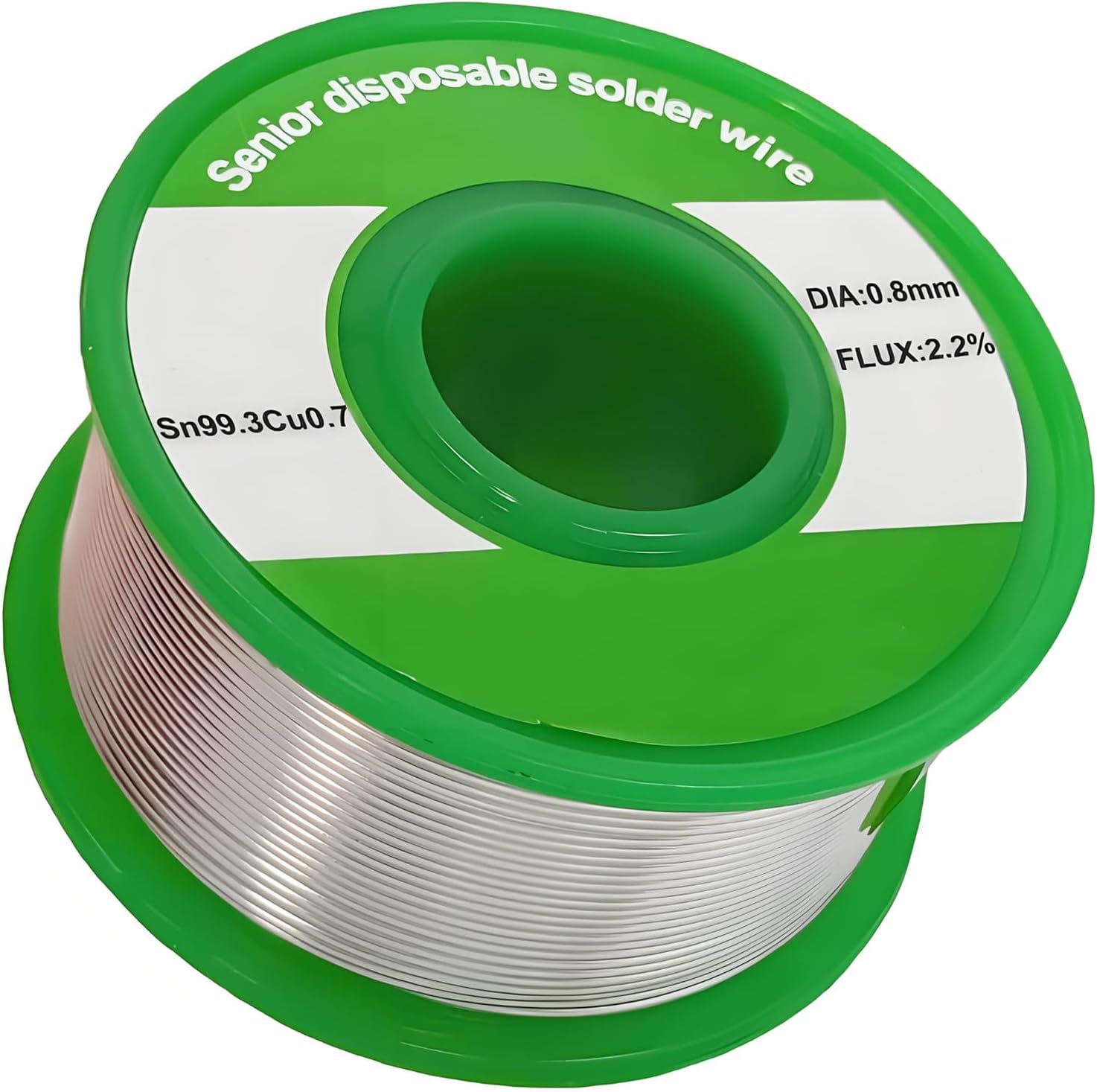 iETong Solder Wire Lead Free, 0.8mm Rosin Core Solder Tin Soldering ...