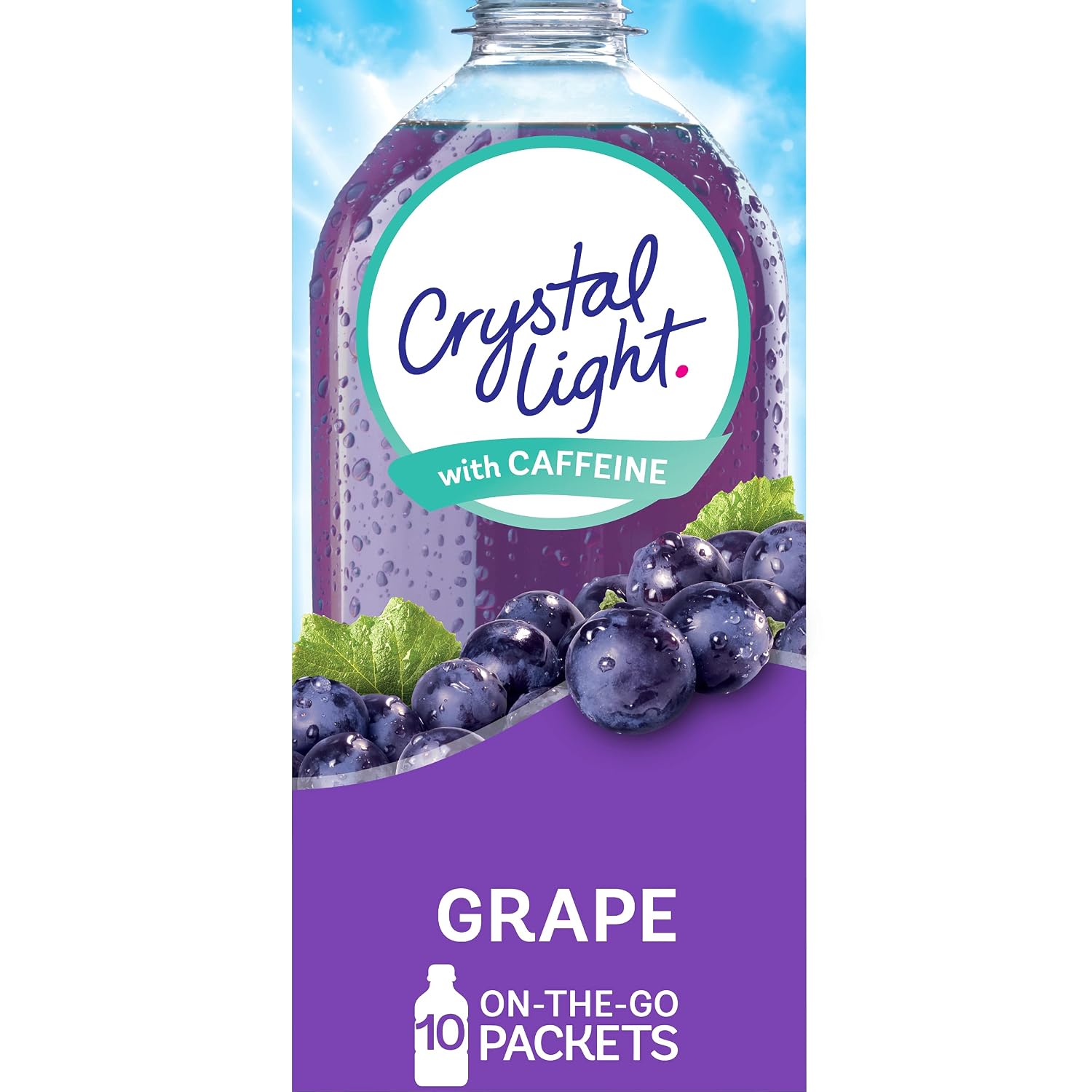 Amazon.com : Crystal Light Grape Naturally Flavored Powdered Drink Mix ...