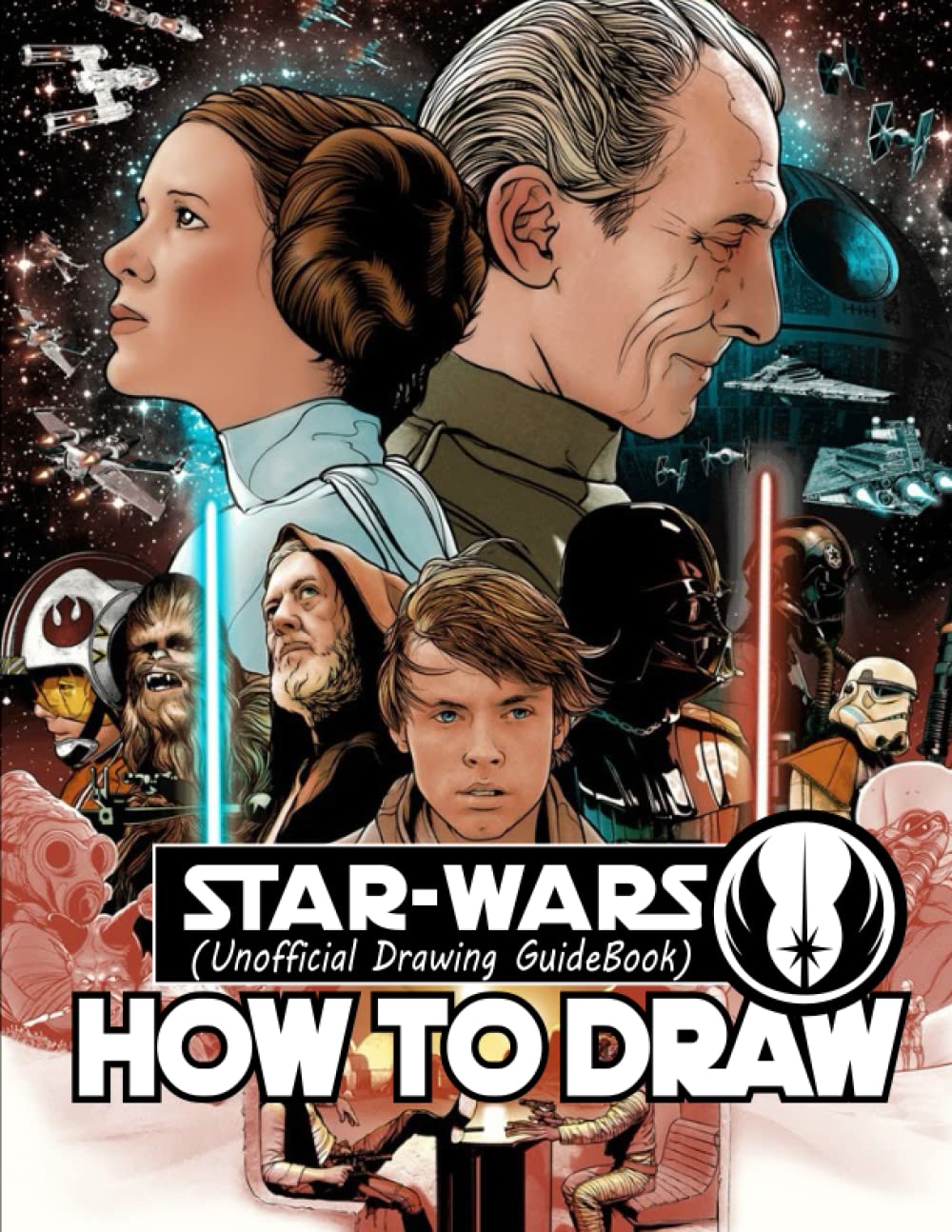 How to Draw StarWars Book: Learn to Draw With 30+ Drawing Tutorials for ...