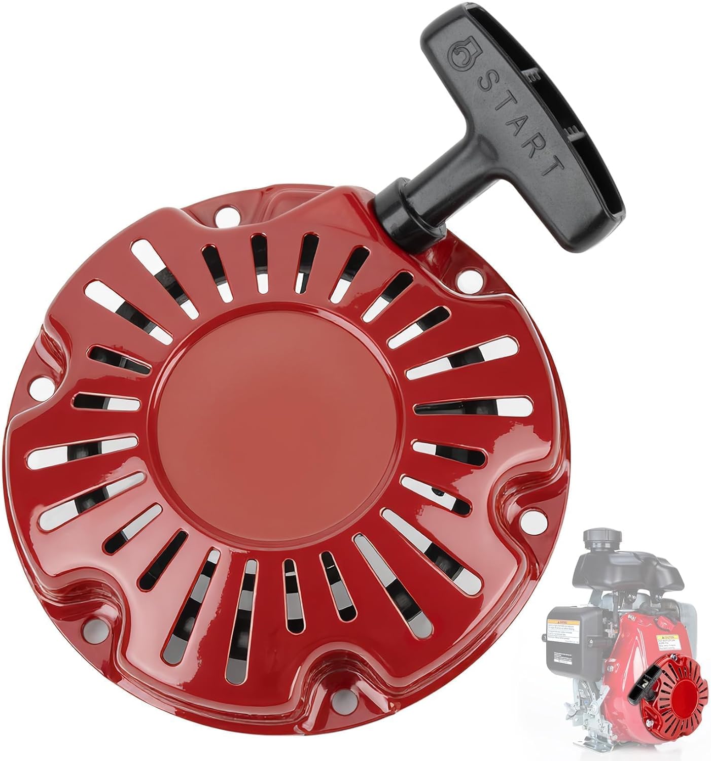 Amazon.com: GX100 Recoil Pull Starter for Honda GX 100 GX100U Rammer Engine Motor,Replaces Lawn ...