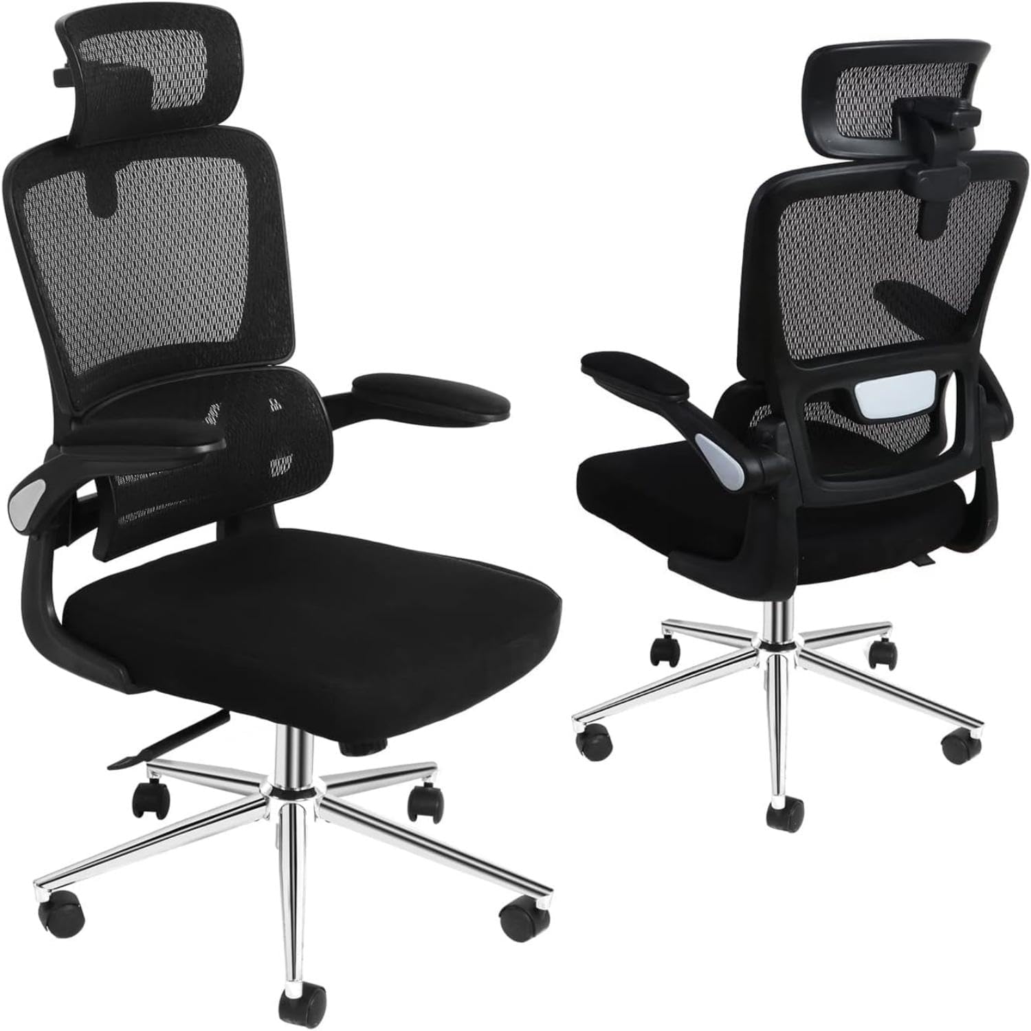 Amazon.com: IULULU Ergonomic Office Computer Desk Chair Home Swivel ...