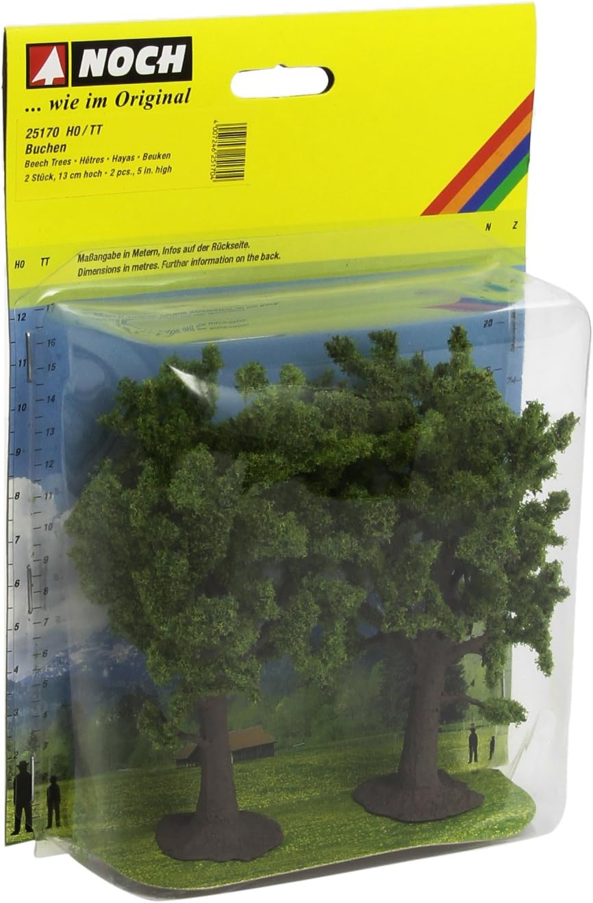 Amazon.com: Noch 25170 Beech Tree 13Cm/5.1" 2/ H0,Tt Scale Model Kit ...