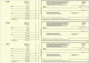 Amazon.com : Yellow Manual Checks for Business with Stub, 3 to a Page ...