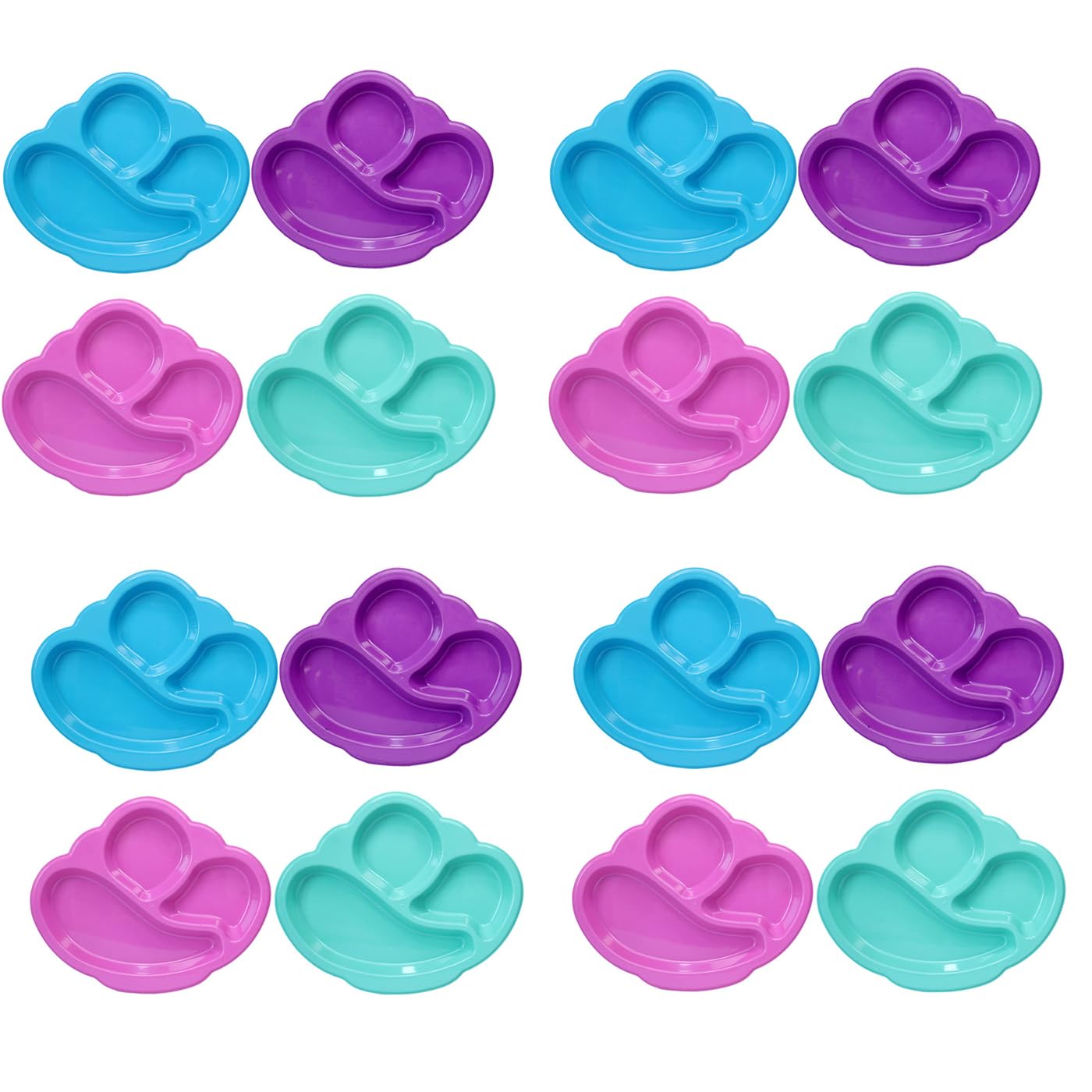 Buy PELO 12 Pcs Kanjak Plates/Navratri Kanjak Pujan Gifts Plates Best ...