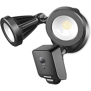 VisorTech LED Strahler mit Kamera: Überwachungskamera FLK-20, LED ...