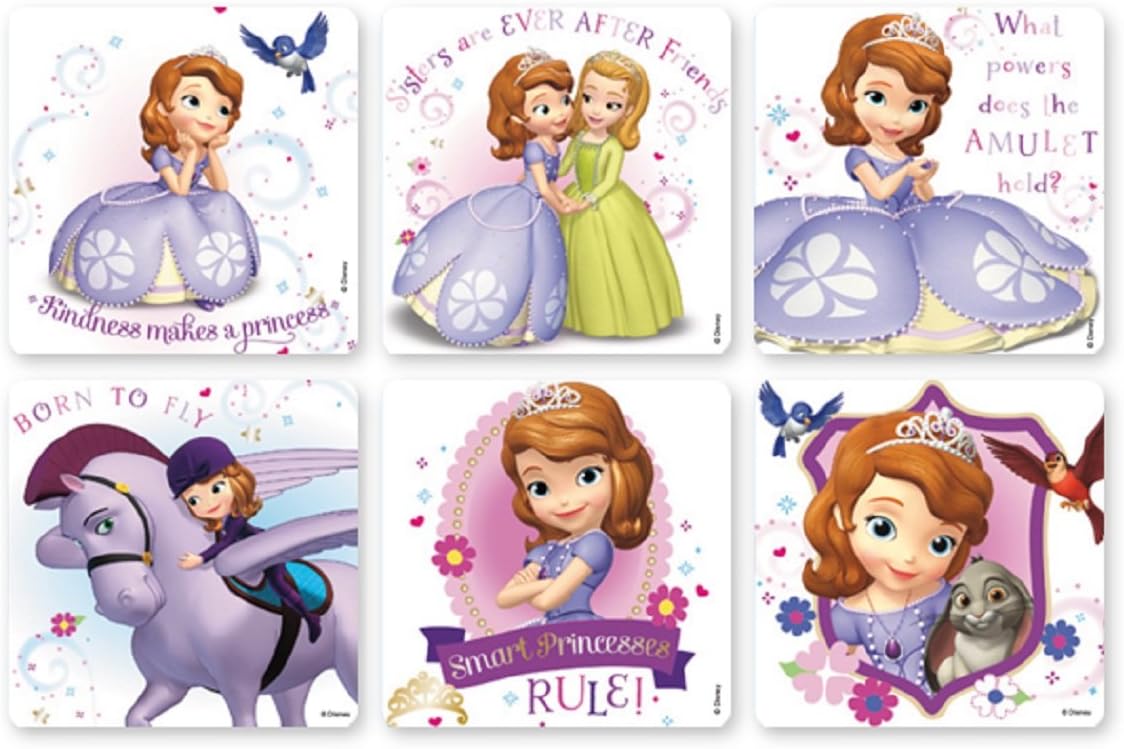 Amazon.com: Sofia the First Stickers - Roll of 100