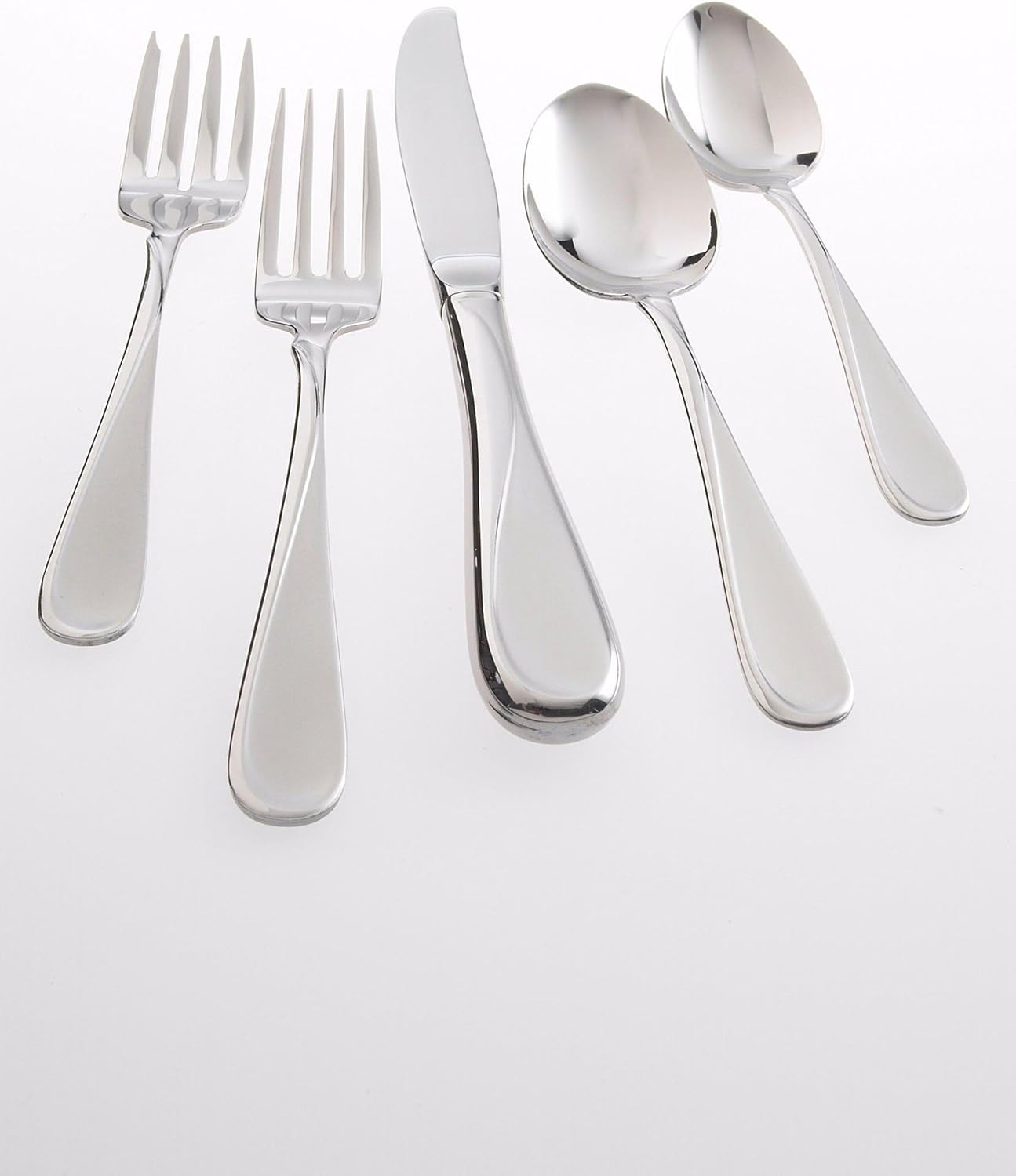 Amazon.com | Oneida Flight 53-Piece Stainless Steel Flatware Set ...