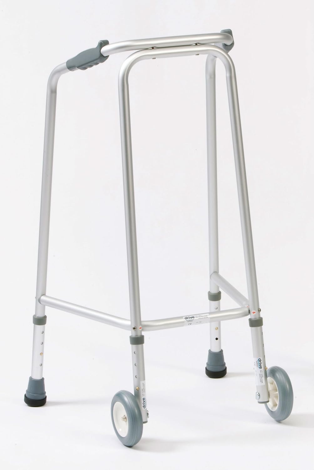 Drive Medical Ultra Narrow Walking Frame with Two Front Wheels - Medium ...