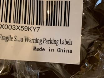 Amazon.com : 2 "x3" Fragile Shipping Stickers 300 pcs Sheets Colored ...