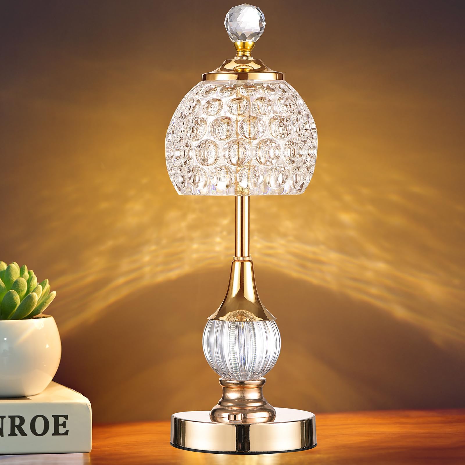 Kizozo Lampe de table sans fil LED, avec batterie, Lampe de table LED à ...