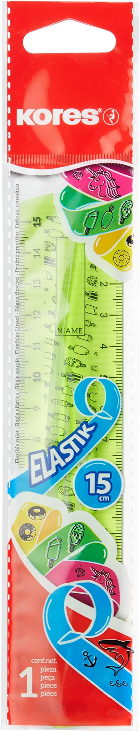 Maped Unbreakable Ruler, Assorted Color, 30 cm : Amazon.co.uk ...