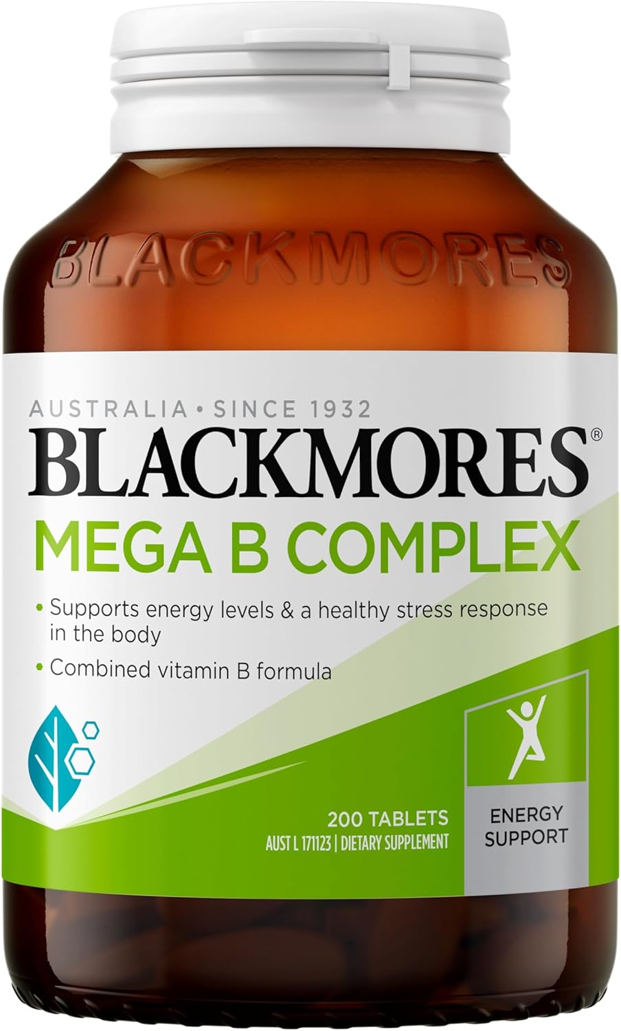 Blackmores Mega B Complex | Supports Energy Levels & Healthy Stress ...